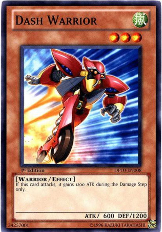 Dash Warrior Yu Gi Oh Its Time To Duel