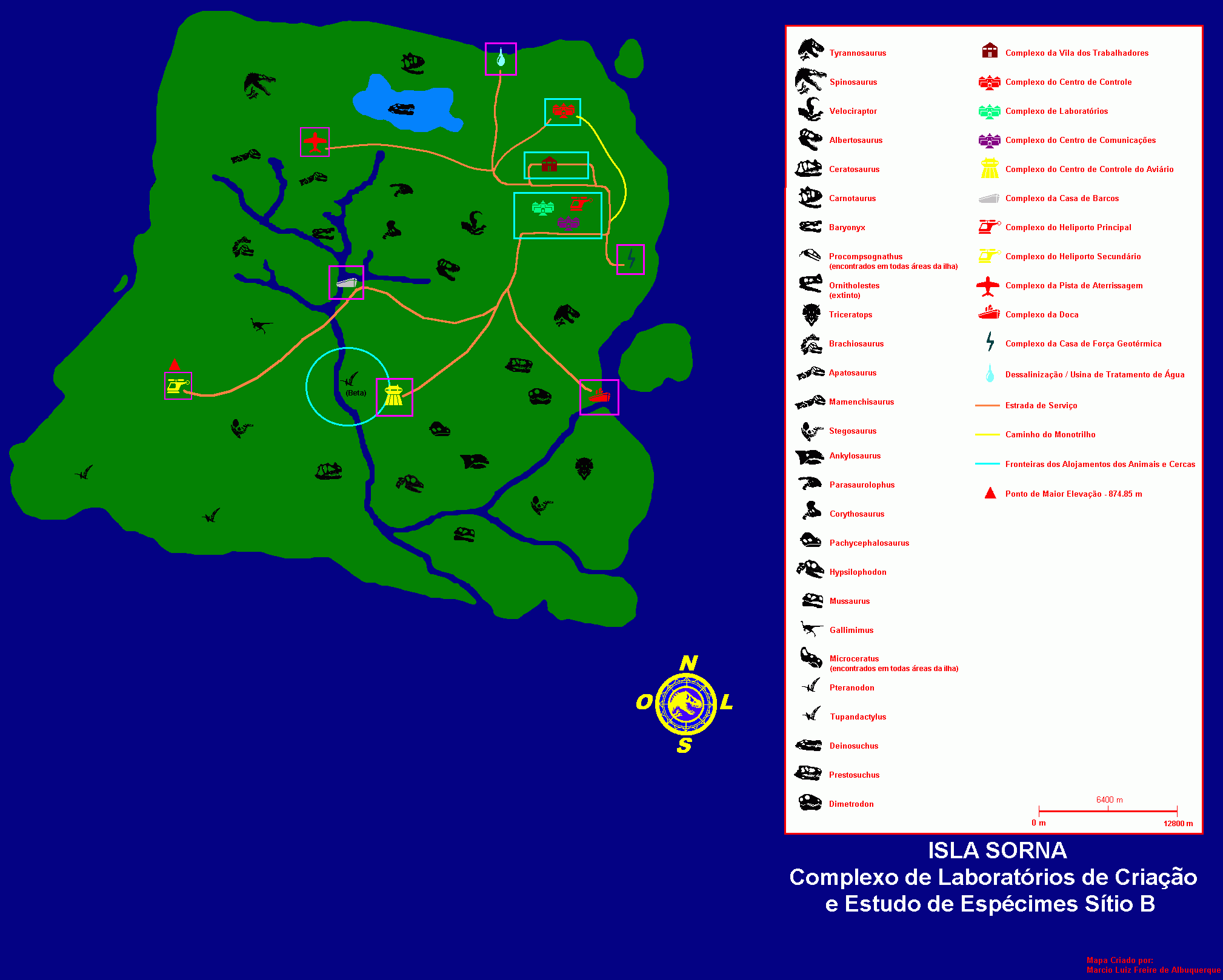 Isla Sorna Jurassic Park Wiki