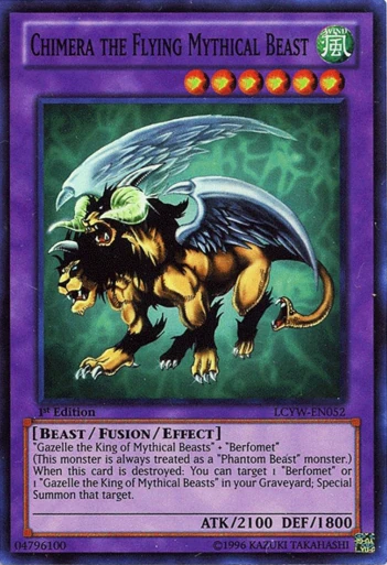 Chimera the Flying Mythical Beast - Yu-Gi-Oh! - It's time to Duel!