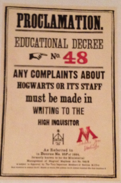Educational Decree Number Forty-Eight - Harry Potter Wiki Educational Decree Number Forty-Eight - Harry Potter Wiki