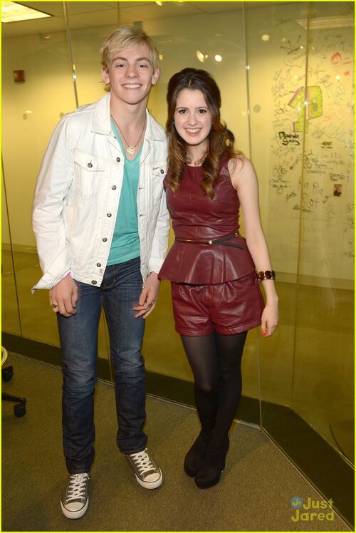 Image Ross Lynch And Laura Marano Sirius Xm 3 Austin And Ally Wiki