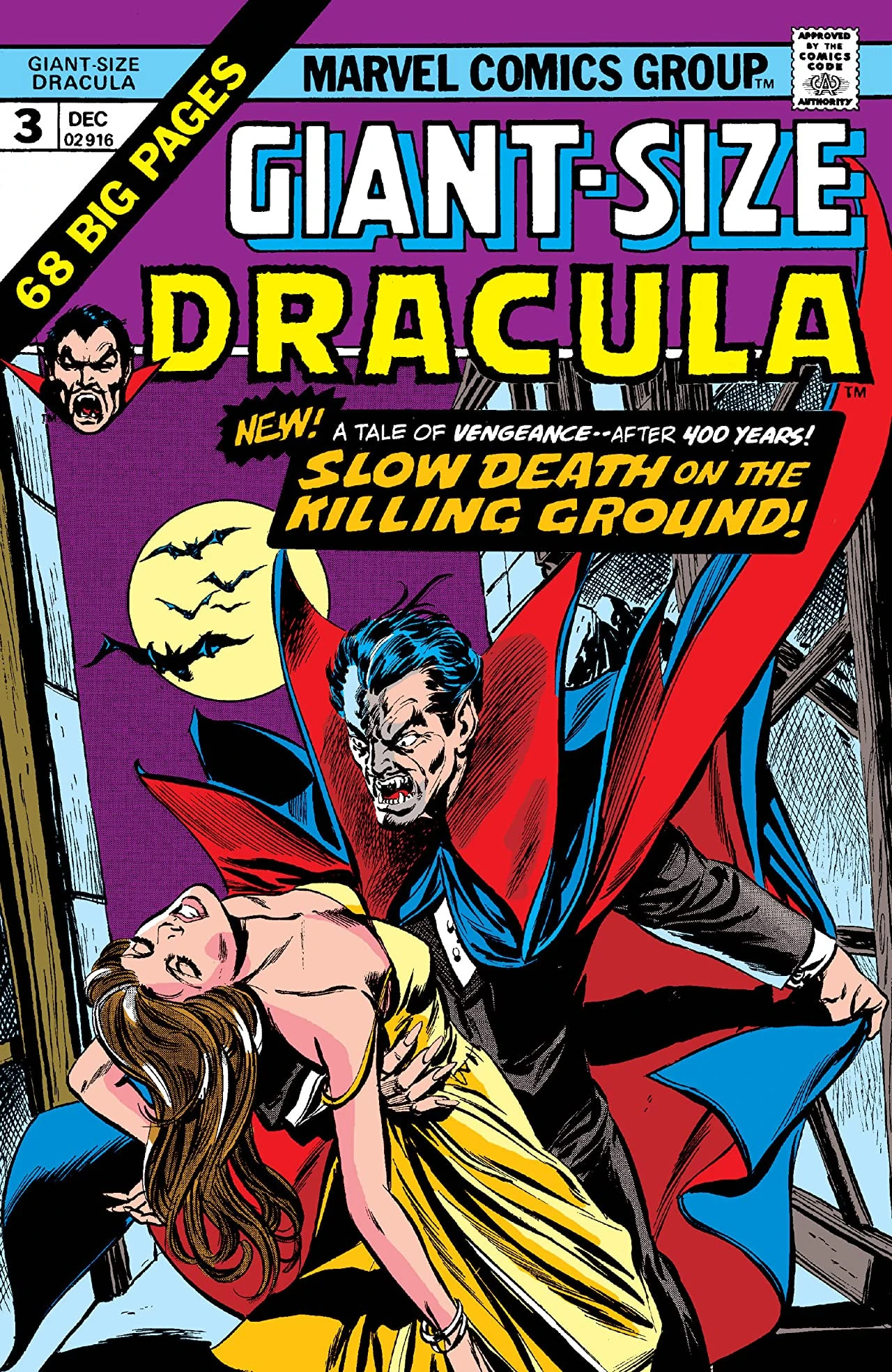 Giant-Size Dracula Vol 1 3 - Marvel Comics Database