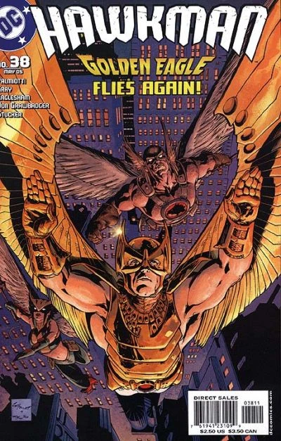 2005 Golden Eagle | Hawkman, Comics, Comic book covers