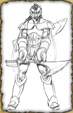 Image - Caliban (Pencil Sketch).jpg - Huntik Wiki - Secrets and Seekers ...