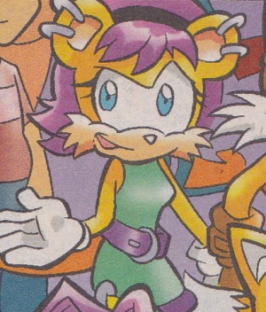 Mina Prower - Mobius Encyclopaedia - Sonic the Hedgehog Comics