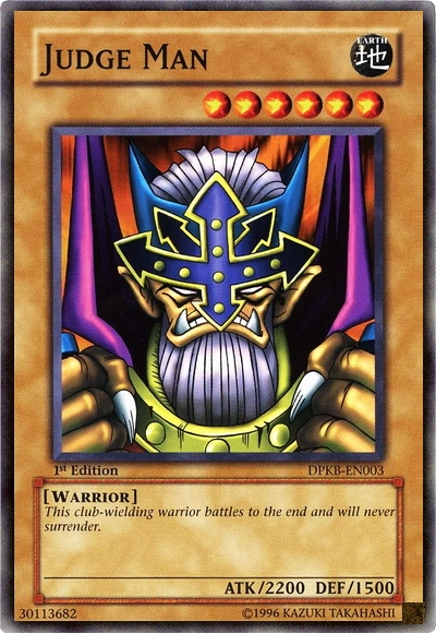 Judge Man - Yu-Gi-Oh!