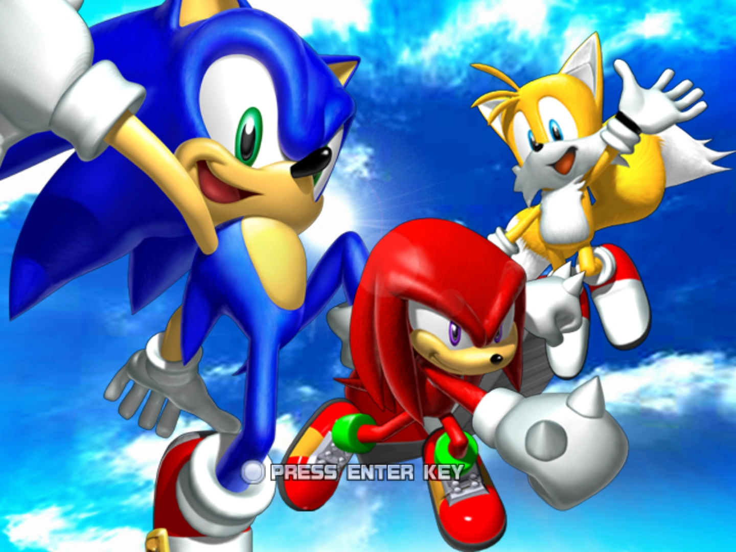 Image - Sonic Heroes Title Screen.png - Sonic News Network, the Sonic Wiki