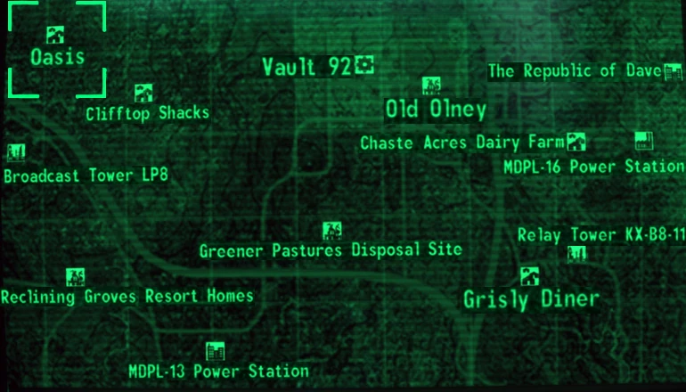 Oasis - The Fallout wiki - Fallout: New Vegas and more