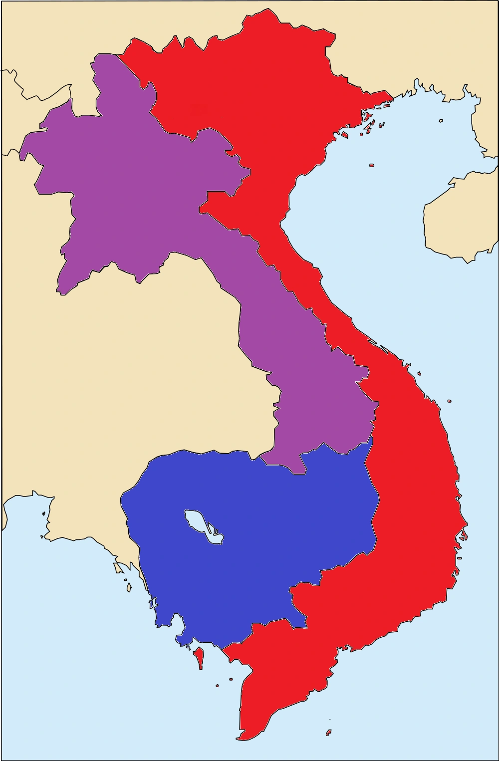 Indochina Map