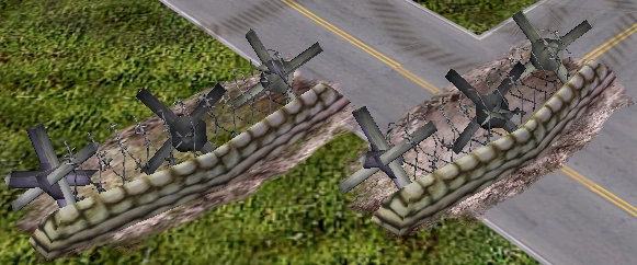 Tank Trap Barricade - Rise Of The Reds Generals mod Wiki