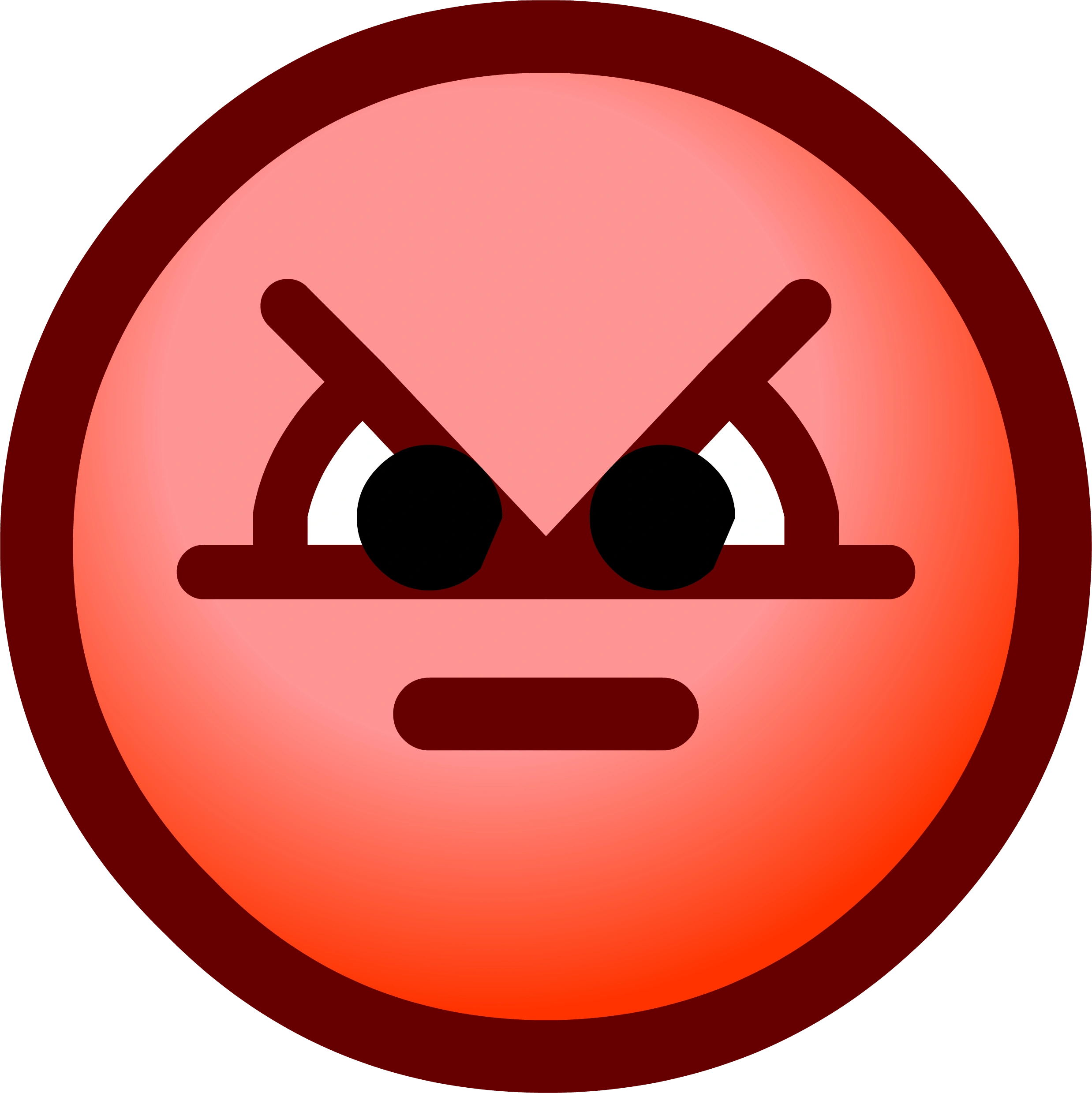 Emoticón de cara enojada - Imagui