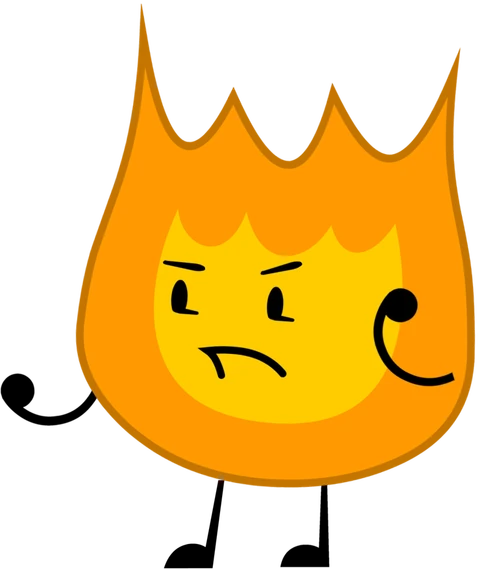 Image - Firey Pose (1).png - Battle For Dream Island Fan Fiction Wiki