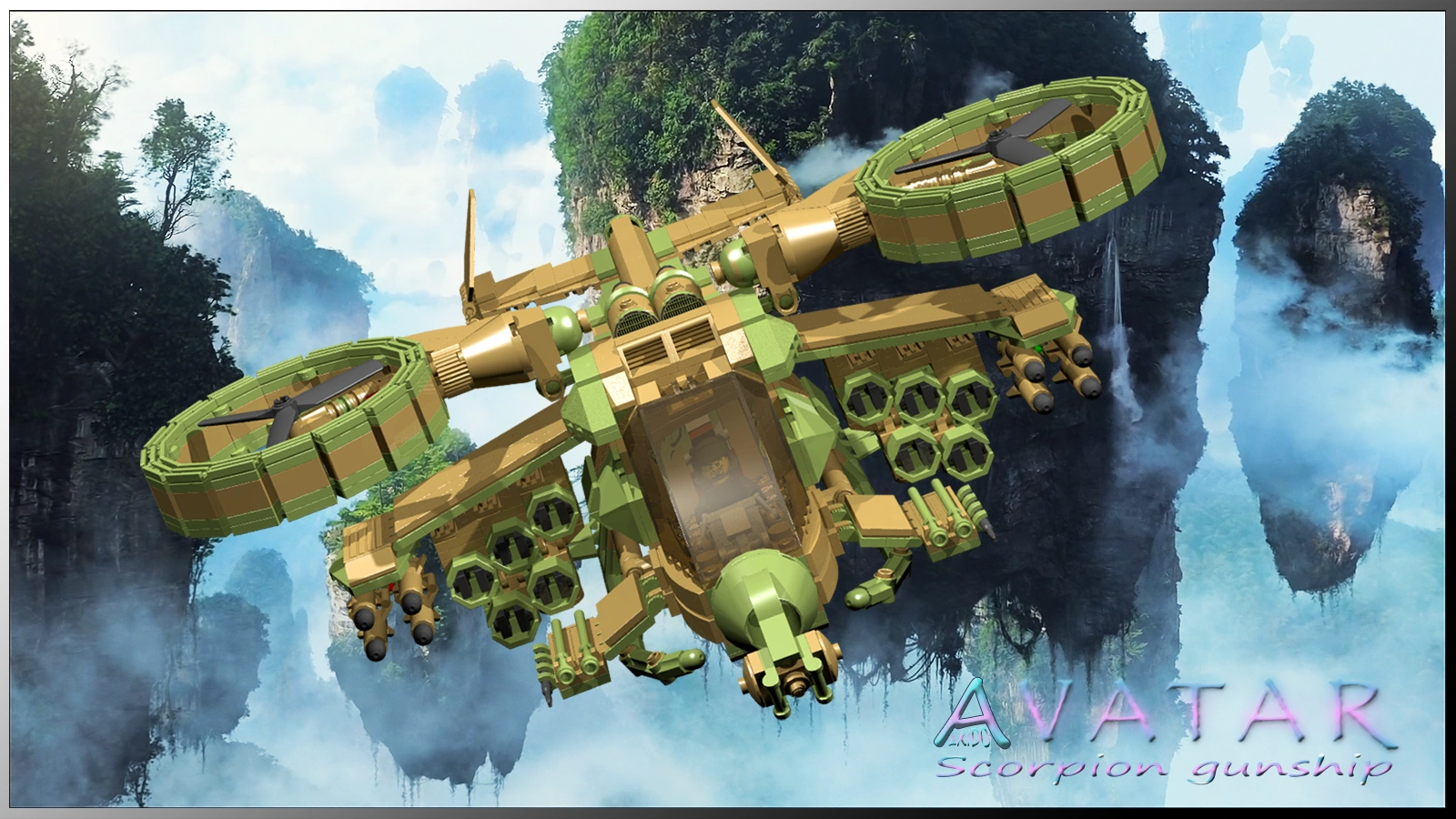 AVATAR -Scorpion Gunship- - Cuusoo Wiki